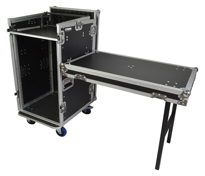 Rack Case 16U 10U With Tables - Flight Cases