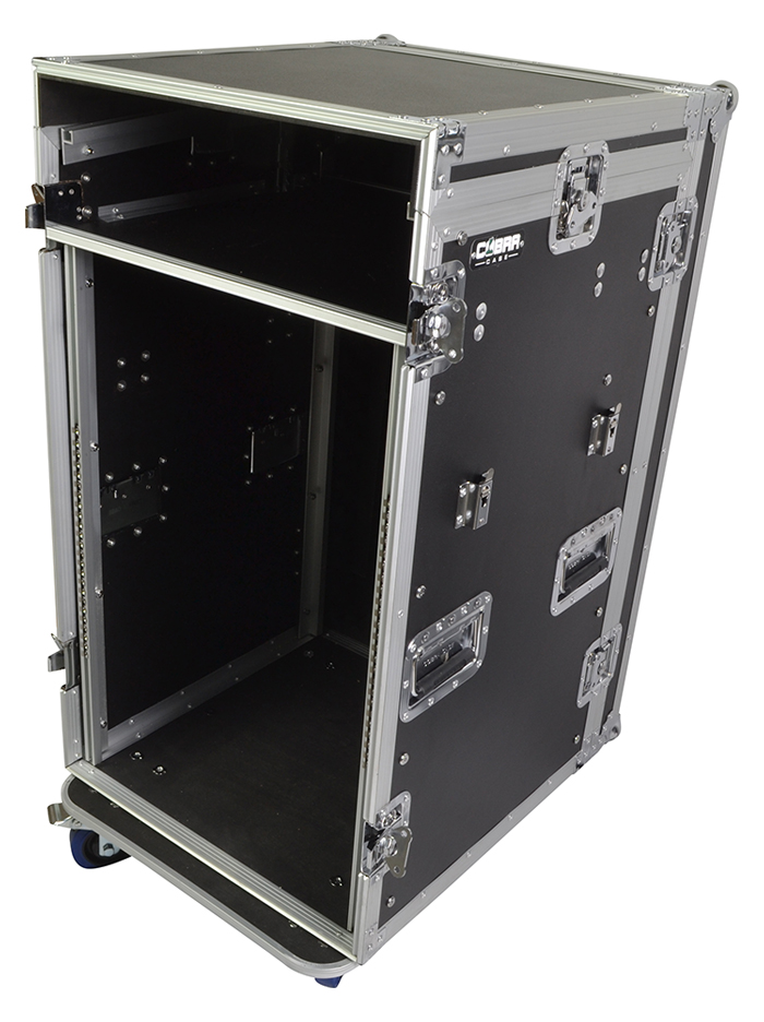 Rack Case 16U 10U With Tables - Flight Cases