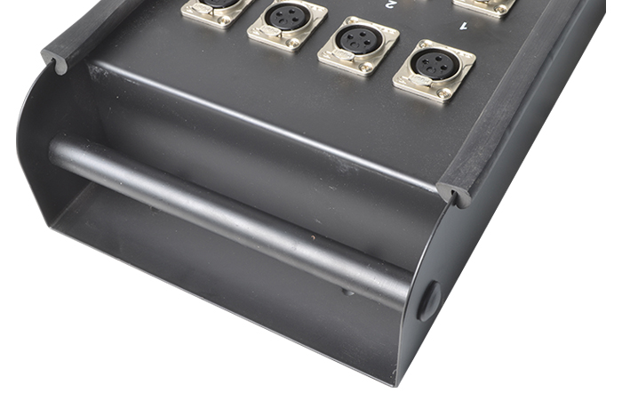 12 Input Stage Box Snake INPUTS Only Coded Flying Male XLRs 10m Lead ...