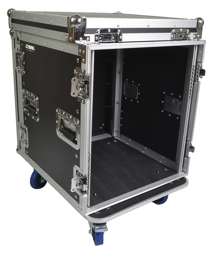 19 12U Rack Flight Case 520mm - Flight Cases