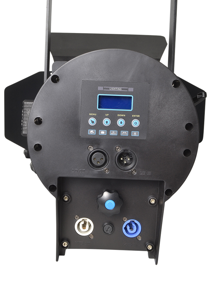 LED Fresnel 200W RGBL Stage Spot with Barn Door - Fresnel Stage Spots