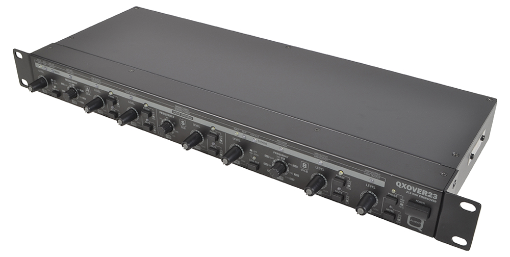 Electronic Crossover Stereo 2Way/Mono 3Way Active - Electronic Crossovers