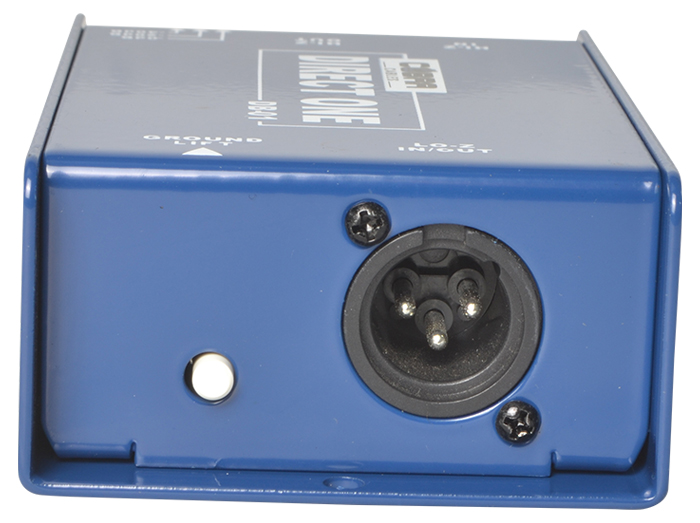 Passive DI Box With XLR Jack Ground Lift Level Pad - DI Boxes and ...