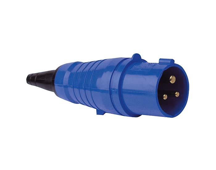 3 Pin CEE Connector Cable Male 16 Amp - Power Connectors