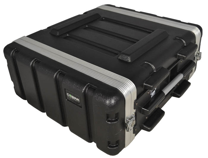 4U Flight Case Impact Resistant Plastic - Flightcases