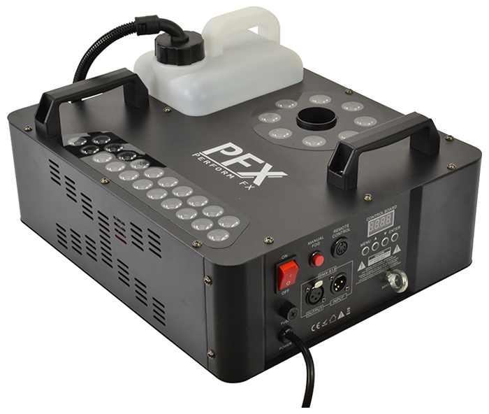 Vertical Smoke Machine with LEDs by PFX - Fog Haze Machines